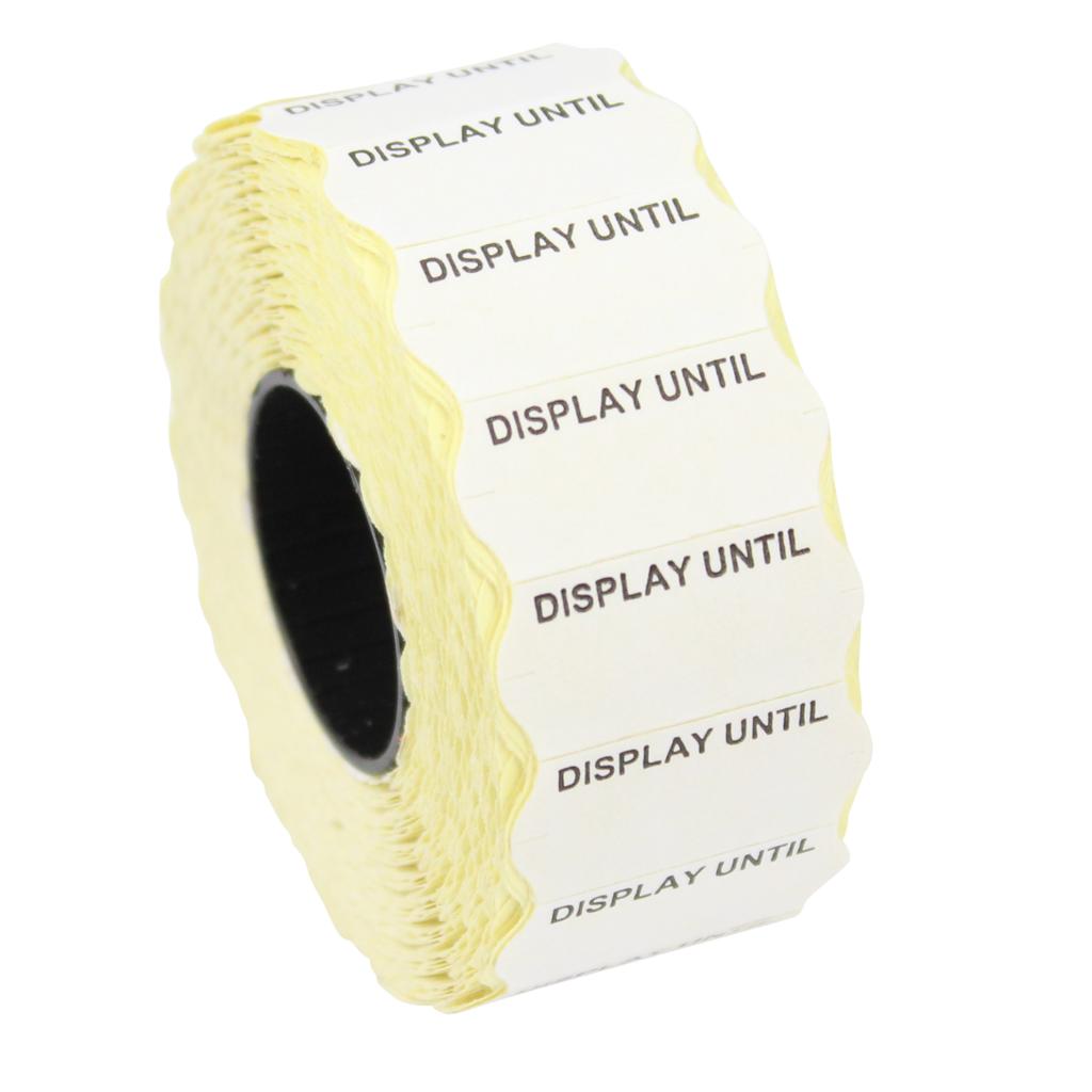 Labels for Date and Batch Labelling Guns | Price Gun Labels