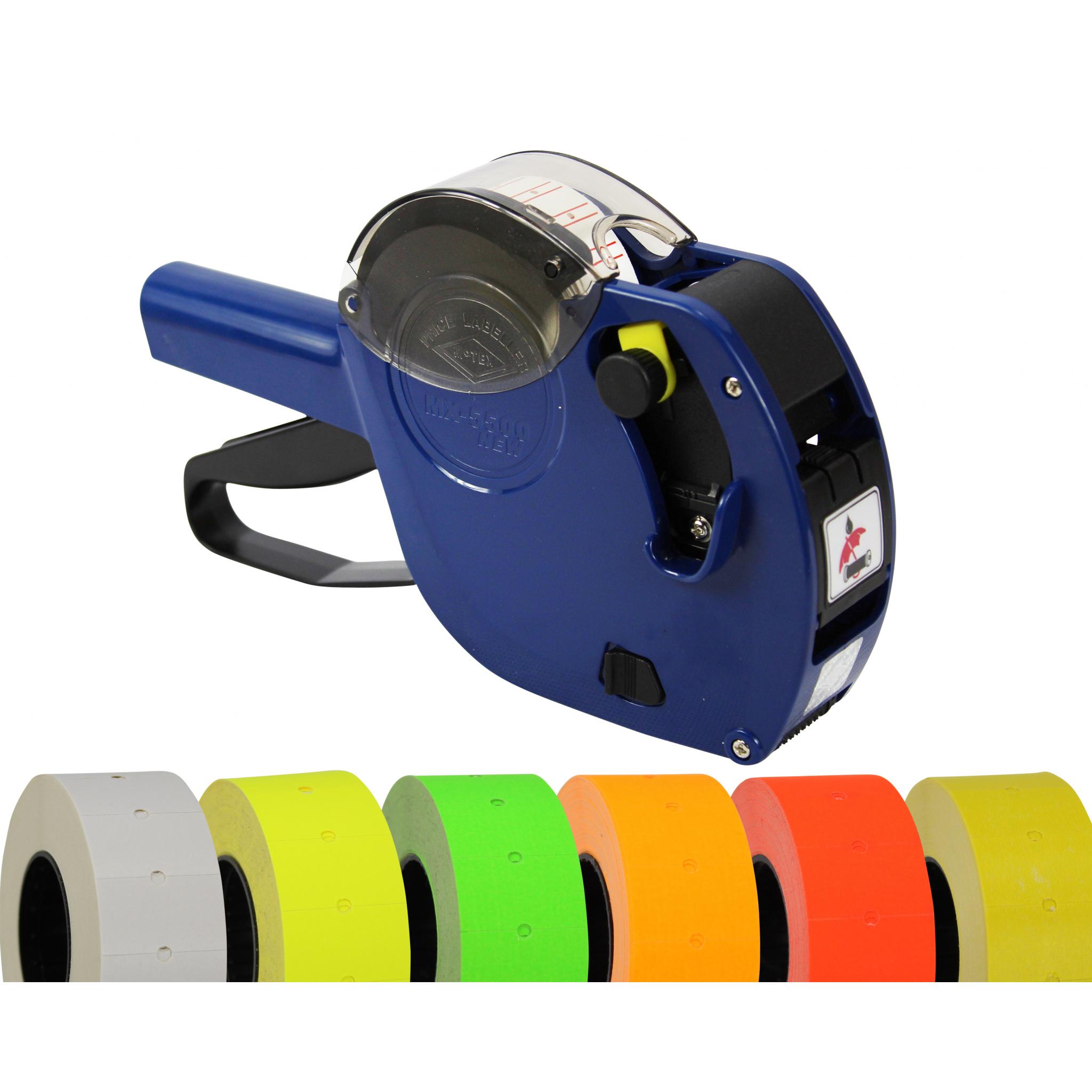 Motex 5500 6 Band Pricing Gun Starter Pack | Price Guns and Labels